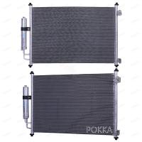 China POKKA 0497 Car Air Conditioner Ac Condenser for NISSAN X-TRAIL ROGUE for sale