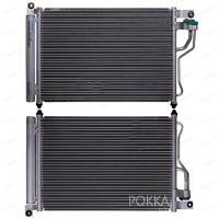 China POKKA Car Ac air Compressor Condenser for Hyundai Accent Car for sale