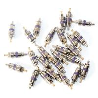 China POKKA 100 PCS Core Valve 134 Automotive Car Tire Valve Cores Air Conditioning System Compressor Valve Core for sale