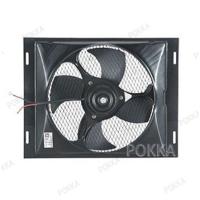 China POKKA LJ-L45 14x18 Iron Frame 90w Auxiliary Fan Car Cooling Condenser Fan for sale