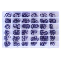 China POKKA Car Air Conditioning Sealing O Ring Kit 375 Pcs Rubber Seal Ring Repair 36 Grids Rubber Ring for sale