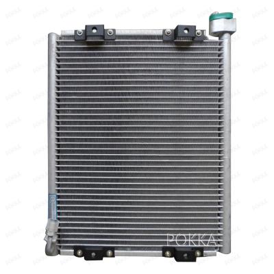 China POKKA 330*400*16 Quality Electric Auto air Conditioning Condenser for Nissan Truck for sale