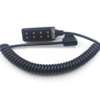 China Black D Tap Power Cable Spring Type 1 To 4 For ARRI Camera for sale