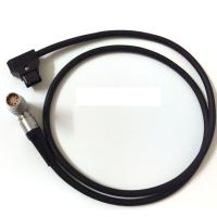 China Right angle Arri Alexa Mini Power Cable Lemo 8 Pin To Ptap For Camera for sale