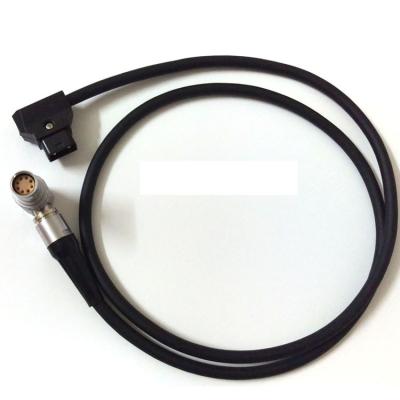 China Right angle Arri Alexa Mini Power Cable Lemo 8 Pin To Ptap For Camera for sale