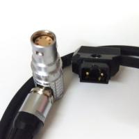 China Right angle Arri Alexa Mini Power Cable Lemo 8 Pin To Ptap For Camera for sale