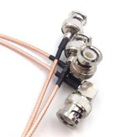 China 0.5M SDI BNC Cable Right Angle To Straight For RED Camera Monitor for sale