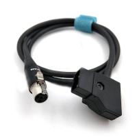 China 12V Camera Power Cable 80cm Mini Xlr To D Tap For TV Logic Monitor for sale