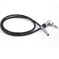 China 1M Red Camera Monitor Cable , Red Epic Timecode Cable 00B 4pin To Jack 3.5mm for sale
