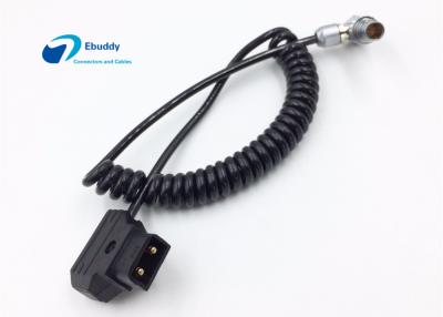 China Wireless Follow Focus Cable Lemo Elbow 6 Pin To D Tap 0.4M Length For DJI for sale