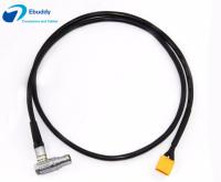 China 12V DC Red Epic Power Cable Male XT60 To LEMO Right Angle Female 6 Pin for sale