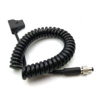 China PIX-E5 PIX-E7 Touch Screen Monitor Power Cable D-Tap To Lockable DC2.5 Spring Cable for sale