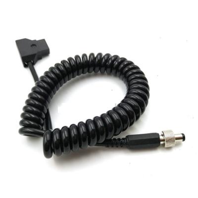 China PIX-E5 PIX-E7 Touch Screen Monitor Power Cable D-Tap To Lockable DC2.5 Spring Cable for sale