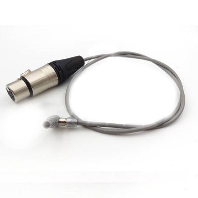 China Arri Alexa Mini Audio Cable Lemo Right Angle 5 Pin To XLR 5 Pin for sale