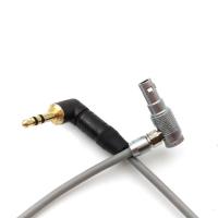 China Gray Color Arri Alexa Mini Audio Cable , 5 Pin Lemo To 3.5 Mm For Camera for sale