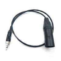 China Sony D11 Recording Conversion Camera Audio Cable Mini Jack 3.5 To XLR 3pin Male for sale