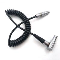 China TILTA Kit LEMO 2pin VAXIS Power Cable 4-Pin To Angled 2pin Power Spring Cable for sale