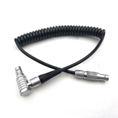China TILTA Kit LEMO 2pin VAXIS Power Cable 4-Pin To Angled 2pin Power Spring Cable for sale