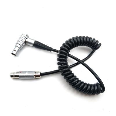 China TILTA Kit Fischer 3pin To Lemo 4pin Spring Cable For VAXIS Power cable for sale