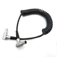 China Elbow Follow Focus Cable LEMO 2 Pin To LEMO 2 Pin Plug For Video Transmission for sale