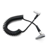 China Elbow Follow Focus Cable LEMO 2 Pin To LEMO 2 Pin Plug For Video Transmission for sale
