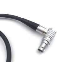 China Elbow To Straight Red Camera Monitor Cable Lemo 16 Pin To 16 Pin For LCD EVF for sale