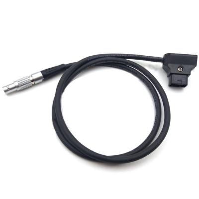 China Power Cable For Vaxis 80cm D-Tap Ptap To LEMO straight 0B 4pin Flexiable Cable for sale
