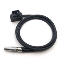 China Power Cable For Vaxis 80cm D-Tap Ptap To LEMO straight 0B 4pin Flexiable Cable for sale