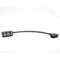 China 15CM D Tap Power Cable To RS 3 Pin Female For Fischer Camera for sale