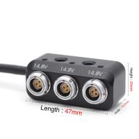 China 15CM D Tap Power Cable To RS 3 Pin Female For Fischer Camera for sale