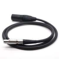 China External Red Camera Monitor Cable , XLR 4 Pin To 6pin Power Cable for sale