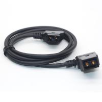China 1M Black Dtap Power Cable Customized Male To Female For ARRI Camera for sale