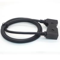 China 1M Black Dtap Power Cable Customized Male To Female For ARRI Camera for sale