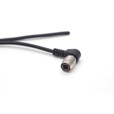 China Right Angle Hirose 4 Pin Cable 1 Meter For F8 F4 688 Recorder for sale