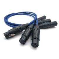 China Signal Extension Camera Audio Cable 3 Pin Xlr Male To Female for sale
