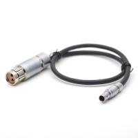 China 0.5M Camera Power Cable Lemo 3 Pin To Fischer 3 Pin For Steadicam Stabilizer for sale