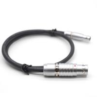 China 4.5mm OD Arri Amira Power Cable Lemo 3 Pin To 8 Pin For Steadicam Stabilizer for sale