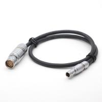 China 4.5mm OD Arri Amira Power Cable Lemo 3 Pin To 8 Pin For Steadicam Stabilizer for sale