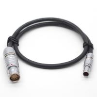 China 4.5mm OD Arri Amira Power Cable Lemo 3 Pin To 8 Pin For Steadicam Stabilizer for sale