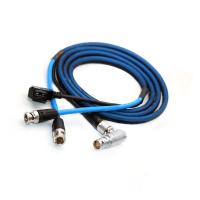 China 1 Meter Amira Power Cable Lemo 8 Pin To D Tap For Combine Canare BNC SDI Video for sale