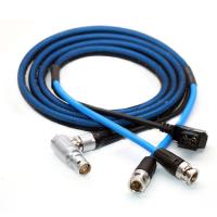 China 1 Meter Amira Power Cable Lemo 8 Pin To D Tap For Combine Canare BNC SDI Video for sale