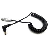 China Power Supply Red Camera Monitor Cable Lemo 2 Pin To DC 2.5MM for sale