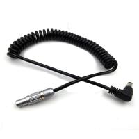 China Power Supply Red Camera Monitor Cable Lemo 2 Pin To DC 2.5MM for sale