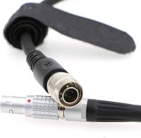 China Straight Camera Power Extension Cable 2 Pin Lemo To Hirose 4 Pin for sale