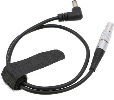 China Extension 2 Pin Lemo To DC 2.5mm Cable Right Angle For Camera Power for sale