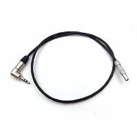 China 0.5M Red Camera Monitor Cable Jack 3.5mm To Lemo 4 Pin For Tentacle Sync for sale