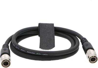 China Male To Male 4 Pin Hirose Cable For Sound Devices Mixers Power Supply for sale