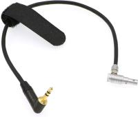 China 12 Inches TRS Audio Cable 5 Pin Lemo To Jack 3.5Mm For Z CAM E2 Camera for sale
