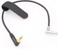 China 12 Inches TRS Audio Cable 5 Pin Lemo To Jack 3.5Mm For Z CAM E2 Camera for sale