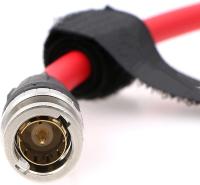 China Red Color SDI Camera Cable , 12G BNC Coaxial Cable For 4K Video for sale